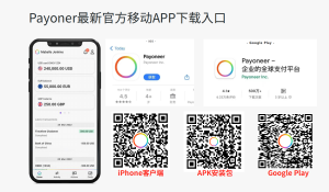 全新Payoneer派安盈移动APP下载(IOS、APK、Google Play) – Topworker跨境客 X Payoneer用户指南 ...